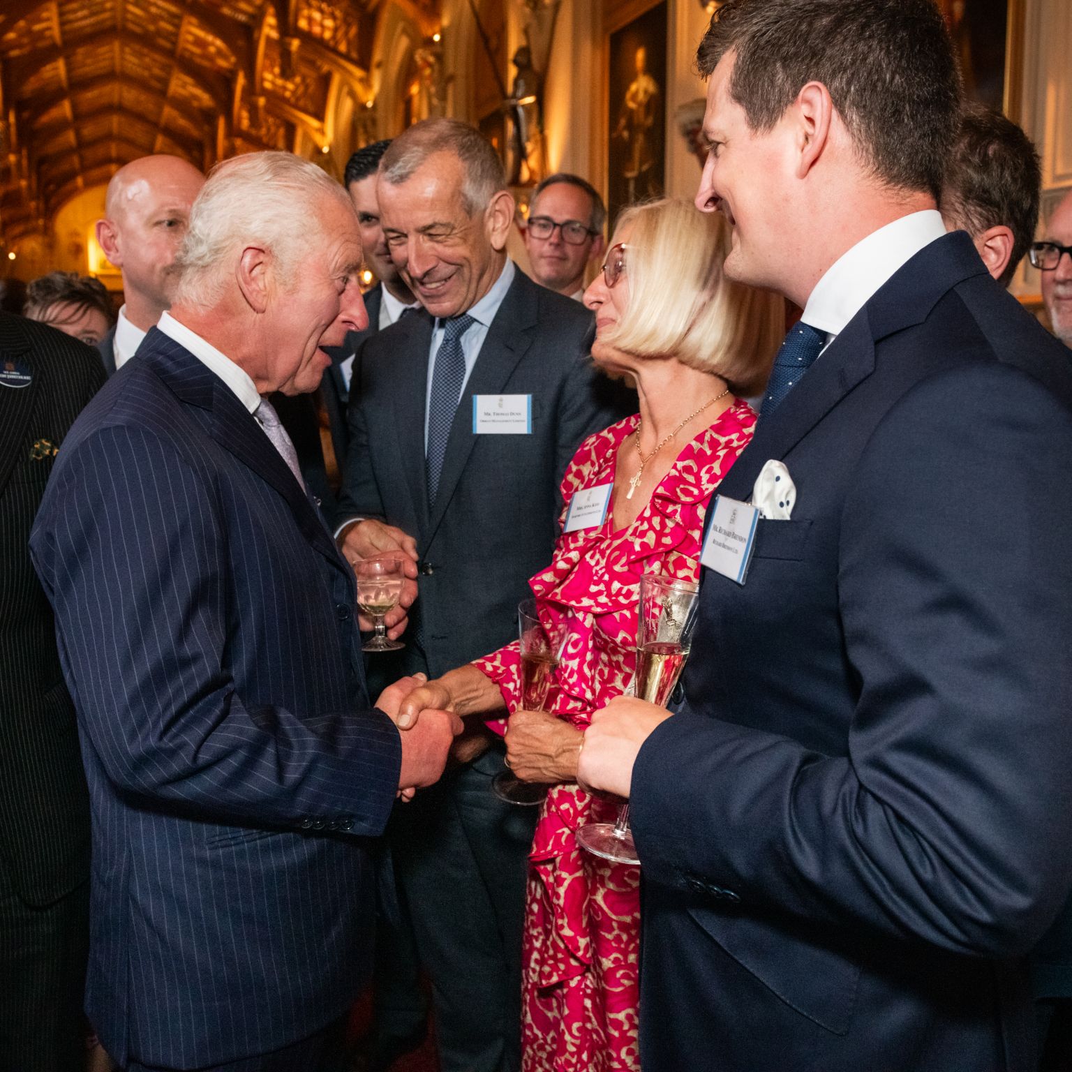 Anna Kidd, CEO for Harford Attachments, meets the HRH King Charles to ...